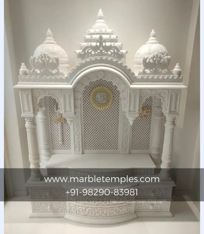 Big Outdoor Marble Temple Makers And Supplier in Jaipur, India - Marble ...
